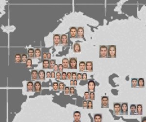 The average of our faces [around the world] – The Design Ocean